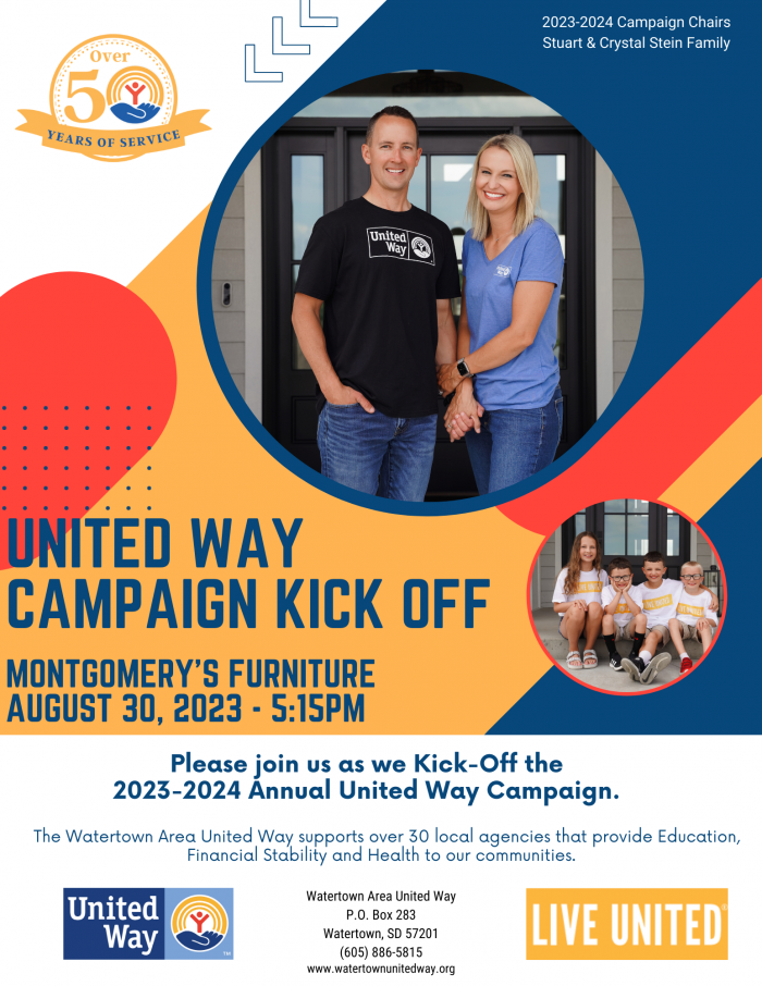 2023-2024 United Way Campaign Kick Off | Watertown Area United Way